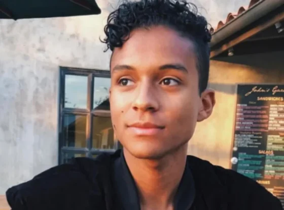 This is Jaafar Jackson, who will play his uncle Michael Jackson ...