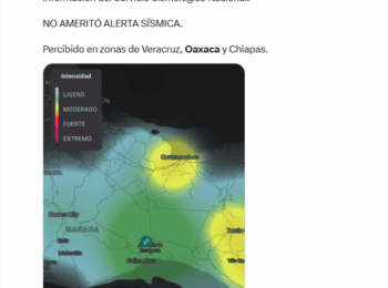 Tremor TODAY: An earthquake close to magnitude 5 was recorded in Oaxaca ...