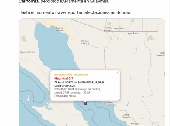 Tremor TODAY: Earthquake greater than magnitude 5 is reported in Baja ...